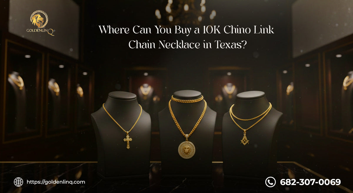 Where Can You Buy a 10K Chino Link Chain Necklace in Texas? – Goldenlinq