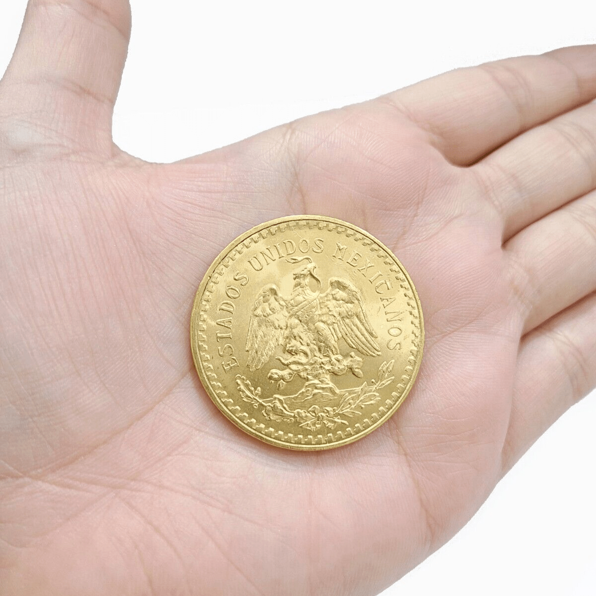 Centenario Coin 22k Solid Yellow Gold 50 Pesos 1947 Mexico/Mexican Coi ...